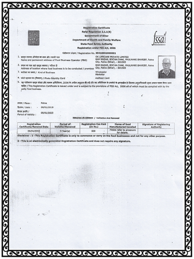 Welcome to OK Life Care Pvt. Ltd.