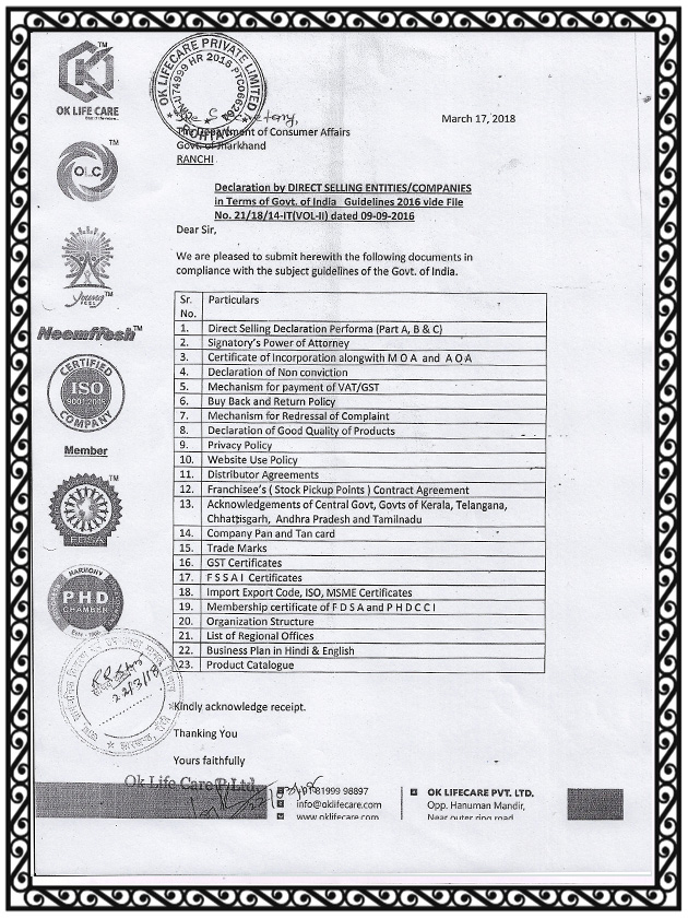 Welcome to OK Life Care Pvt. Ltd.