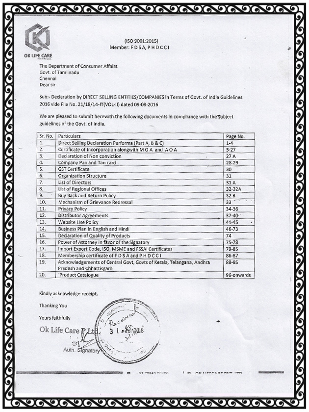 Welcome to OK Life Care Pvt. Ltd.